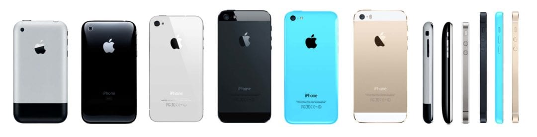 The evolution of the iPhone - Infographic - The Unbiased Blog