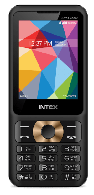 Intex Unveils 2 Feature Phones: Turbo Selfie+ and Ultra 4000i