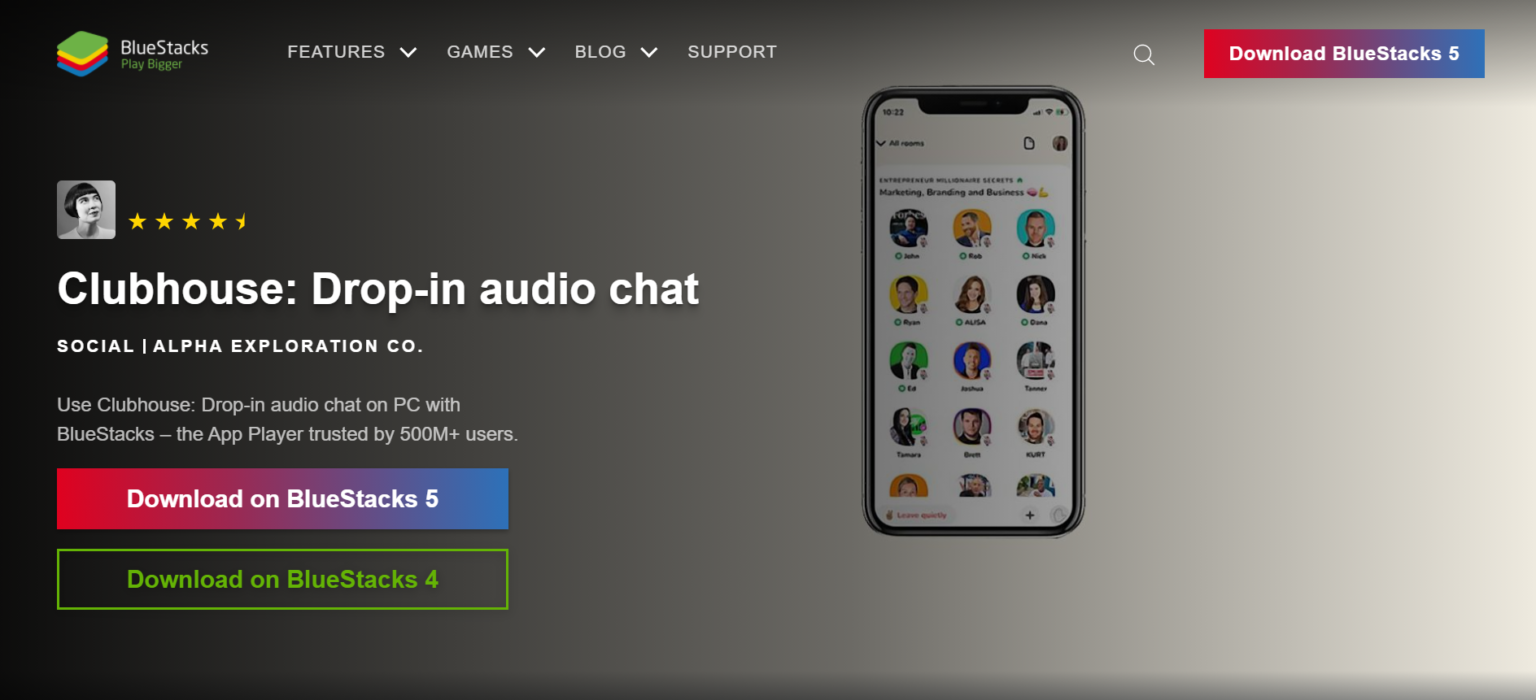 How to use Clubhouse on a PC